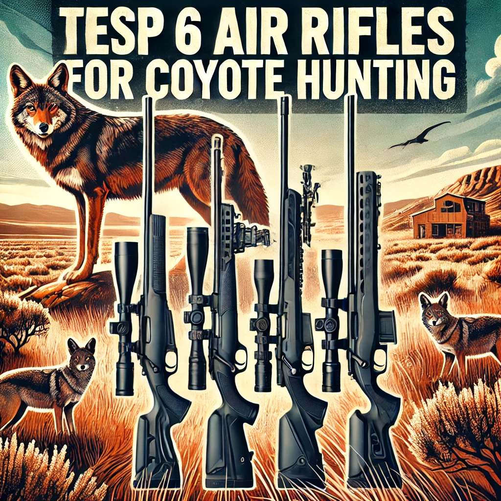 6 best air rifle for coyotes 2024 - HuntingGearsPro